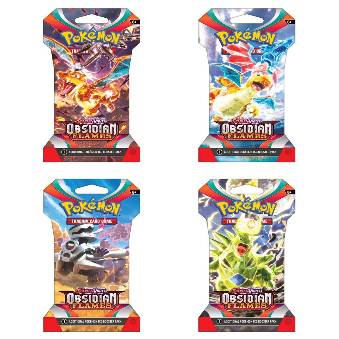 Pokemon TCG: Obsidian Flames - Sleeved Booster Pack – Tabletop Village LLC